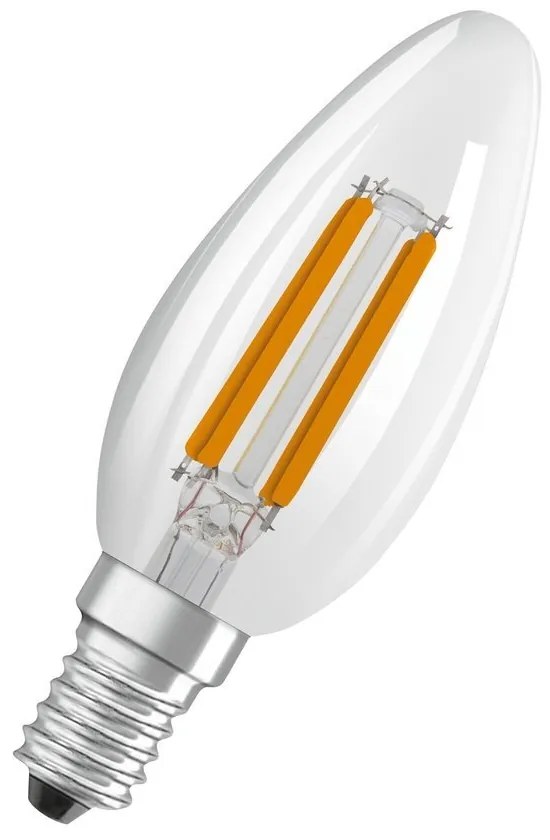 Ultra účinná LED žárovka E14 CLASSIC 2.5 W, teplá bílá