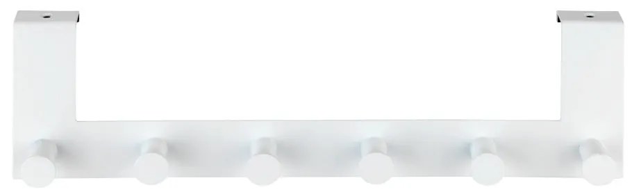 Bílý kovový věšák na dveře 39 cm Celano – Wenko