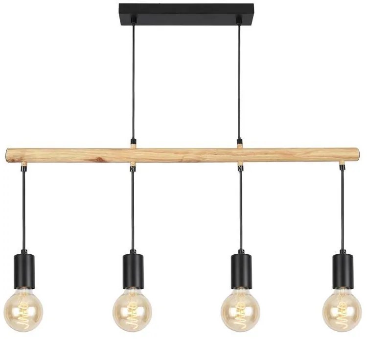 Závěsný lustr Izzy pro žárovku 4x E27  - Candellux