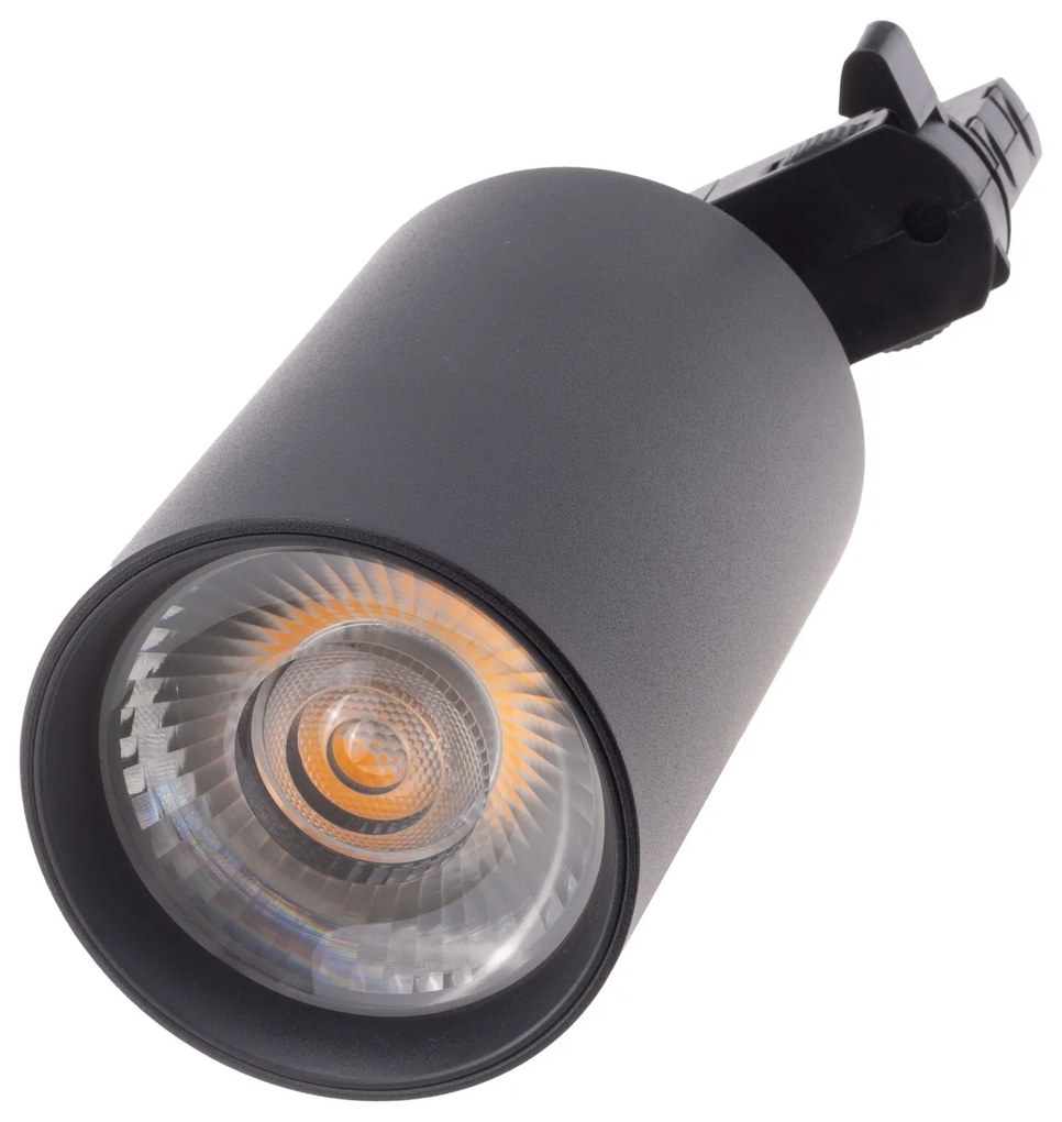 T-LED Lištové svítidlo KULO 33W černé Studená bílá