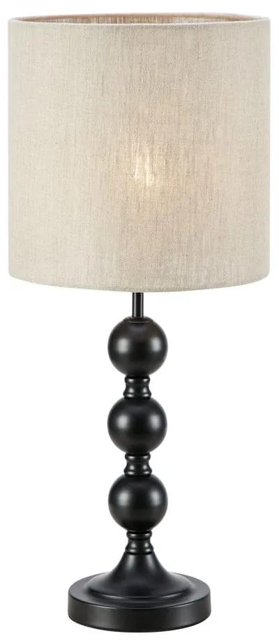 Černo-béžová stolní lampa (výška 57 cm) Octo – Markslöjd
