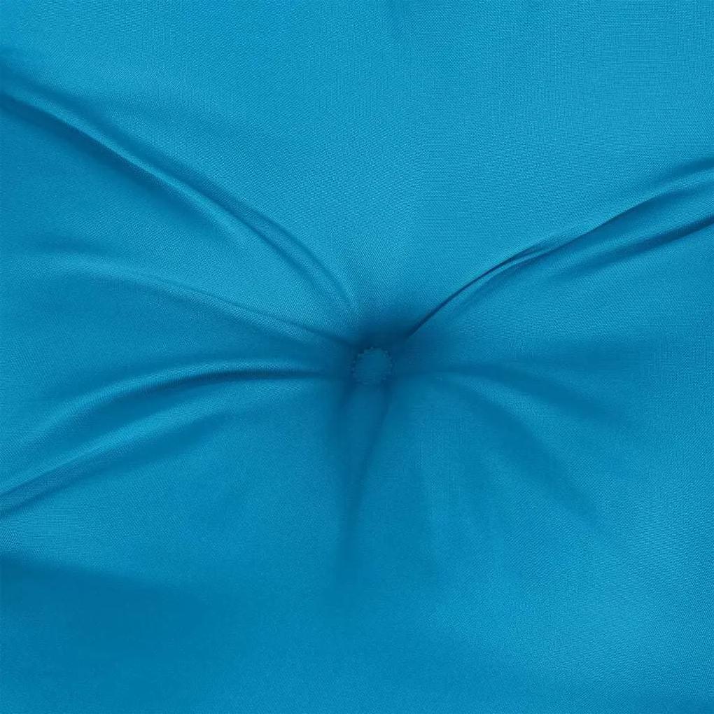 vidaXL Podušky na palety 2 ks textil [314547] Barva: Námořnická modrá