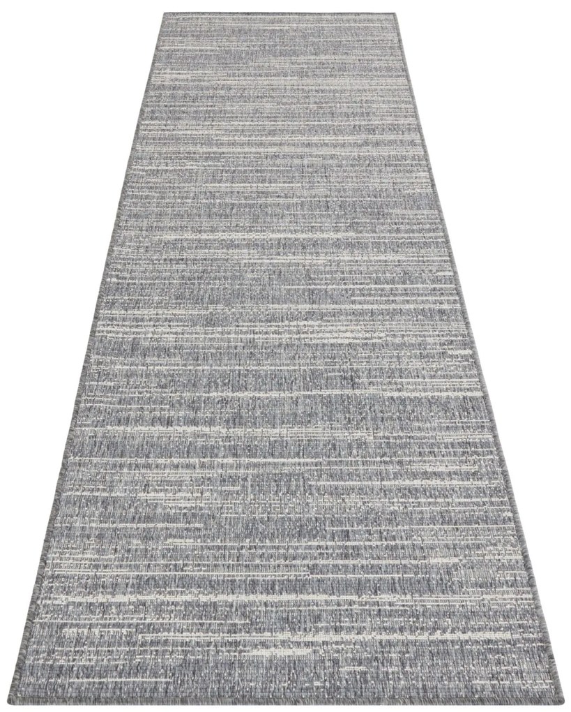 ELLE Decoration koberce Kusový koberec Gemini 105543 Silver z kolekce Elle – na ven i na doma - 80x150 cm