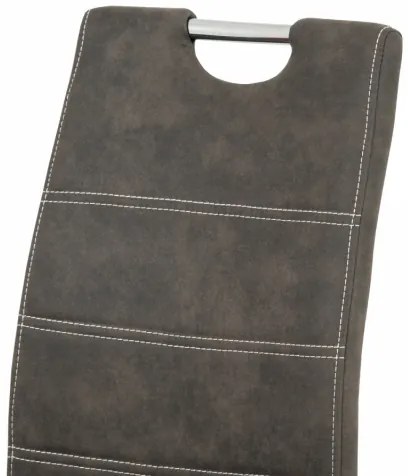 Jídelní židle antracit látka COWBOY HC-483 GREY3