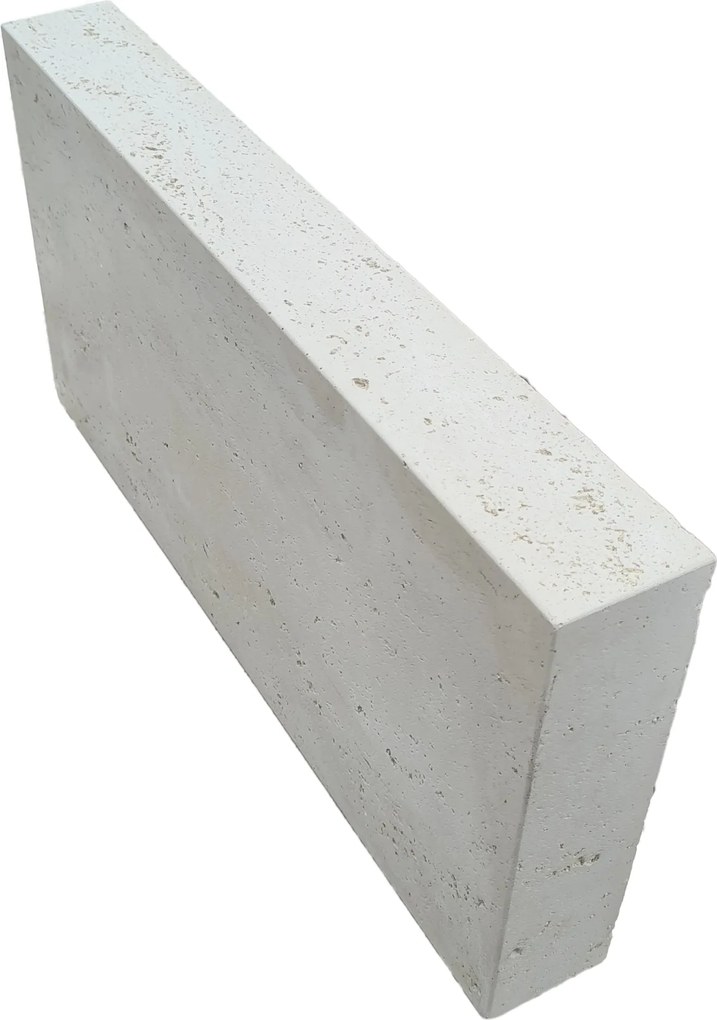 Obrubník betonový Presbeton VERTO reliéfní slonovinová 65×500×250 mm