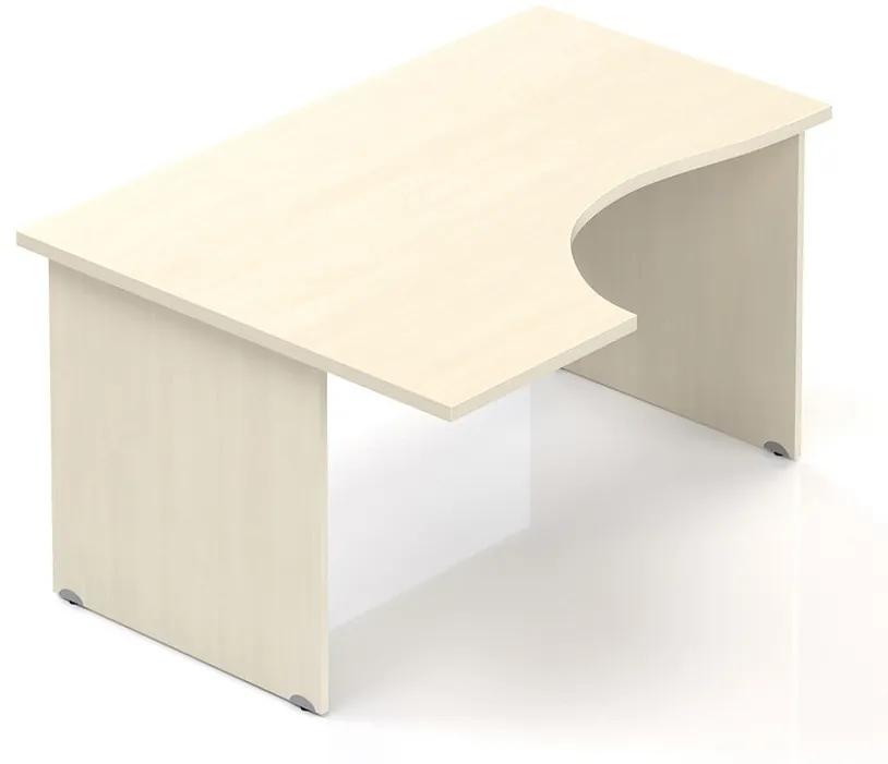 Rauman Ergonomický stůl Visio 140 x 70/100 cm Barva: Bílá