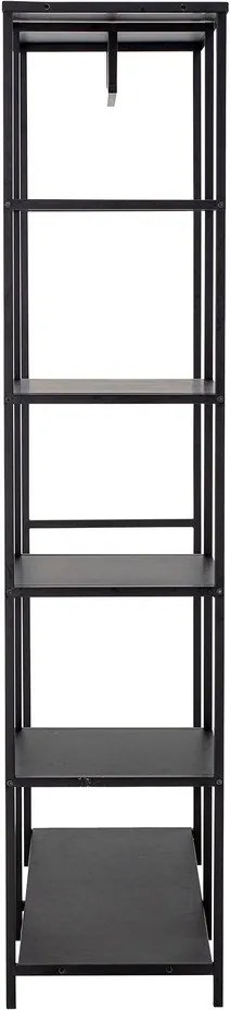 Černý kovový stojan na oblečení 90x183x40 cm Valde – Bloomingville