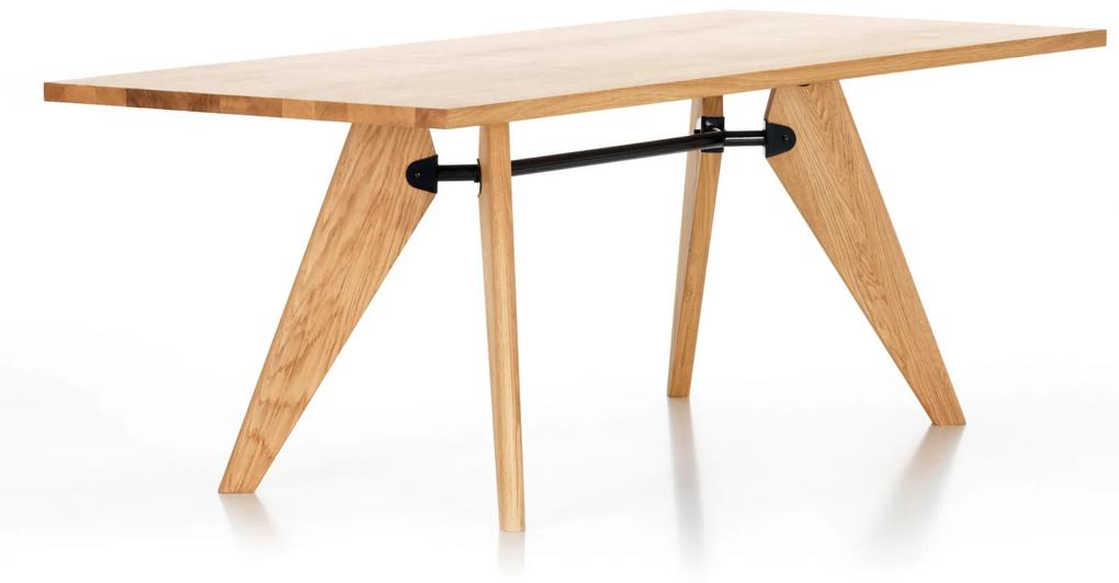 Vitra designové jídelní stoly Table S.A.M. Bois (220 x 74 x 90 cm)