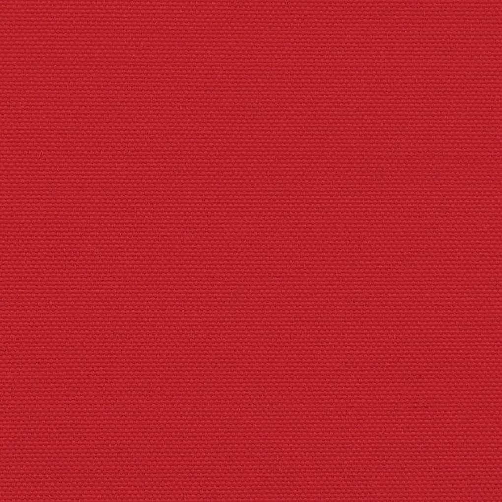 vidaXL Zatahovací boční markýza 220 x 600 cm [4004669] Barva: Červená