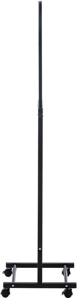 Stojící zrcadlo Evoir - 151x39x39 cm - Černá