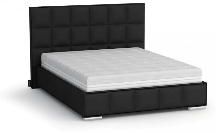 Elegantní čalouněná postel BELIZE 200x200 cm Ficelle 4