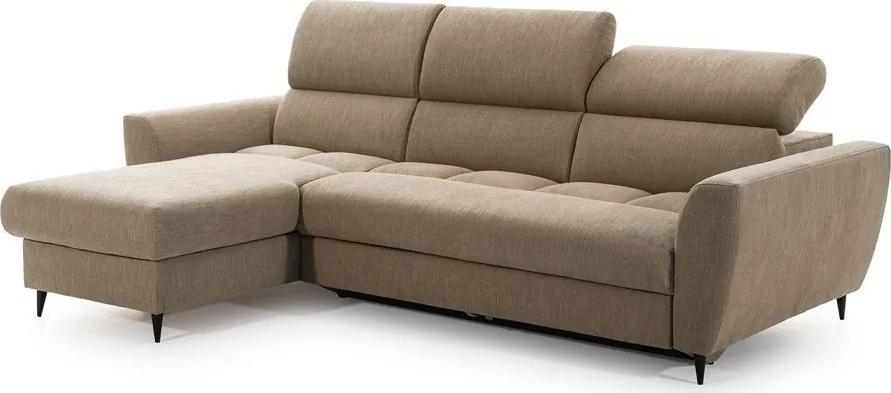 Casarredo - Komfort nábytek Rohová sedací souprava CESAROLA 250 rozkládací s úložným prostorem, levá CESAROLA látky A1 | potah: neat 81