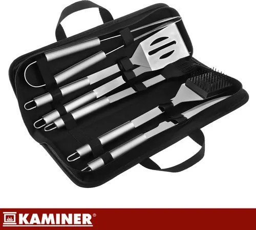 Sada grilovacího náčiní - 6 ks Kaminer 27178