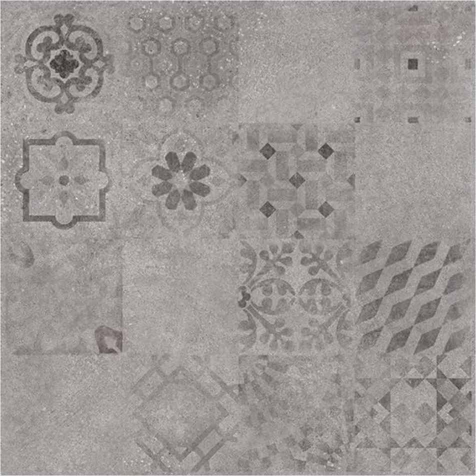 RAKO Betonico - Dekor 60x60 cm, šedá DAK63796