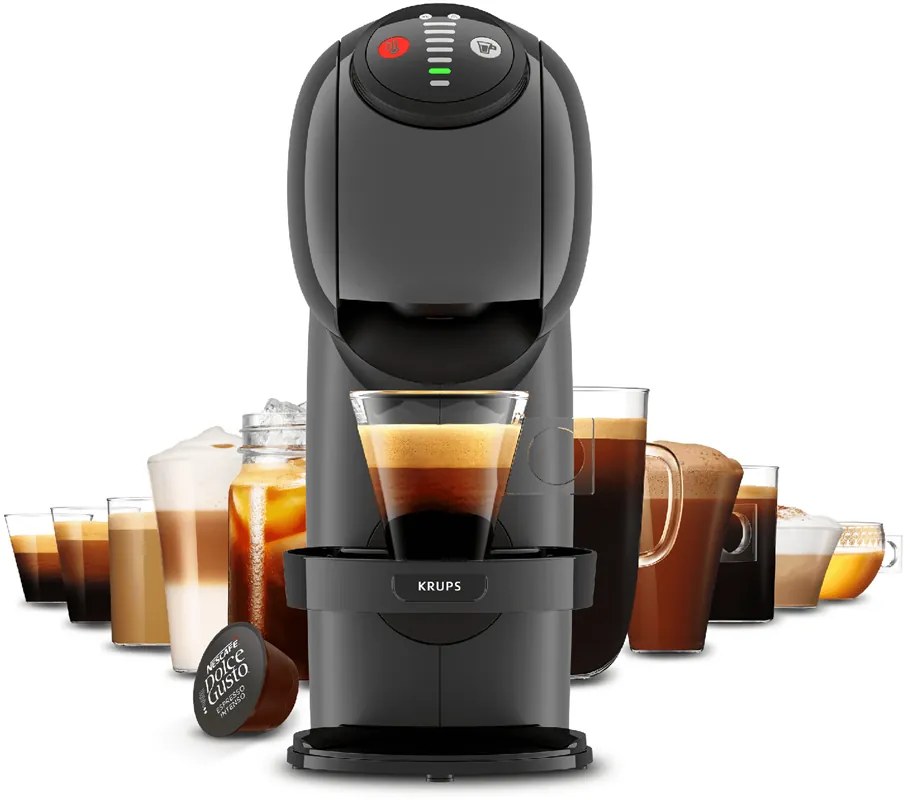 Kapslový kávovar KRUPS Nescafé Dolce Gusto Genio S KP243B10 Antracitový