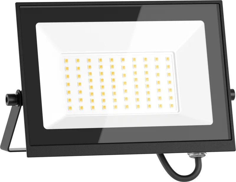 Mexen Luxpro+ LED reflektor, 50W, studená - 6500K, 5500 lm, černá, L231-050-65-70