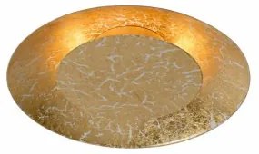 LUCIDE FOSKAL Ceiling Light LED 6W D21,5cm Brass, sropní svítidlo