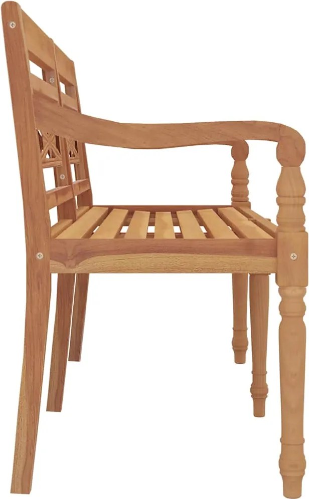 Lavice Batavia 150 cm masivní teakové dřevo 319147