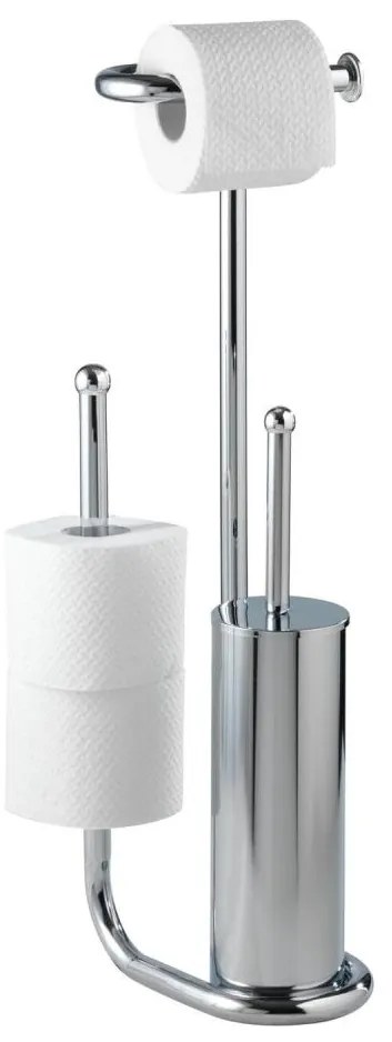 WENKO 18730100 - WC štětka UNIVERSALO 20x62,5 cm lesk. chrom 18730100