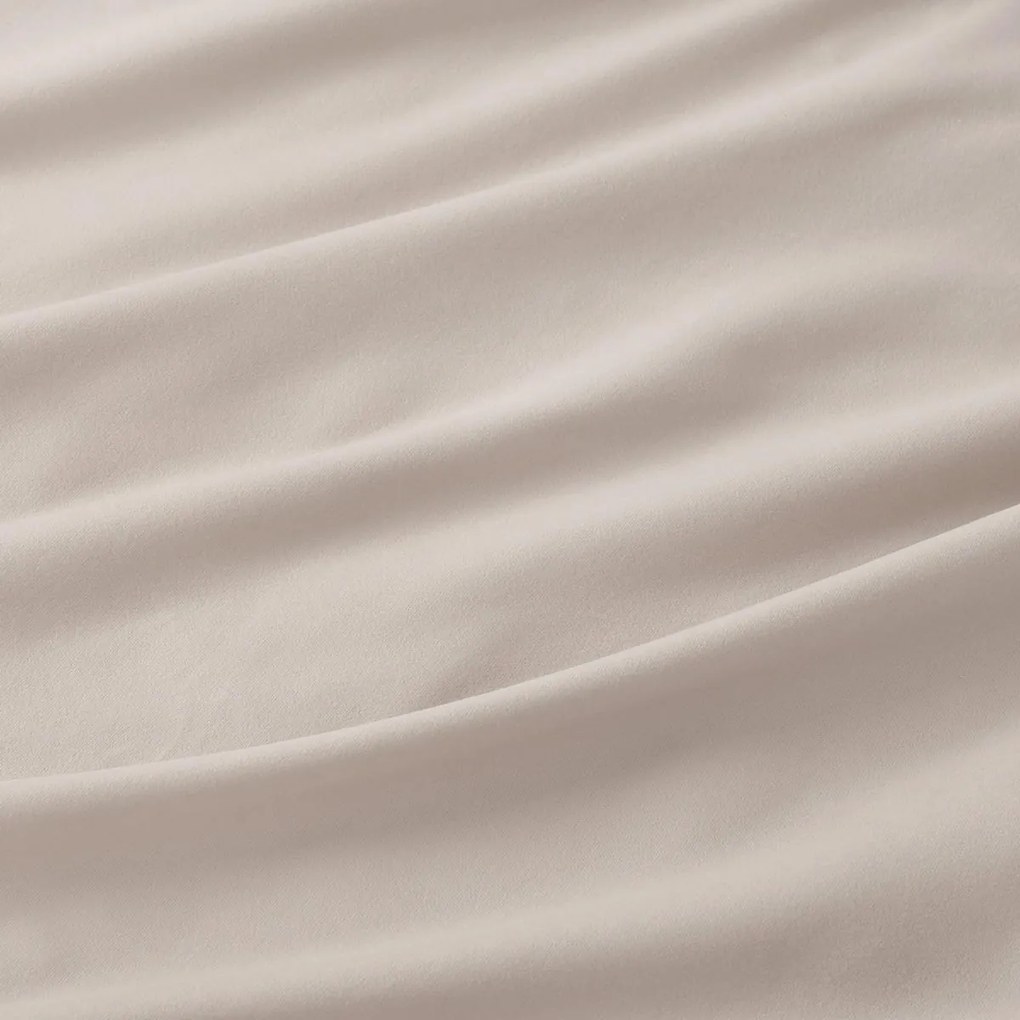 Goldea flanelové povlečení - latte 200 x 200 a 2ks 70 x 90 cm