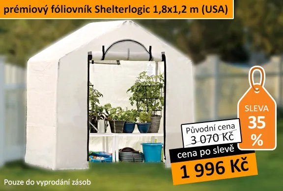 plachtový skleník SHELTERLOGIC  1,8 x 1,2 m - 25 mm - 70208EU