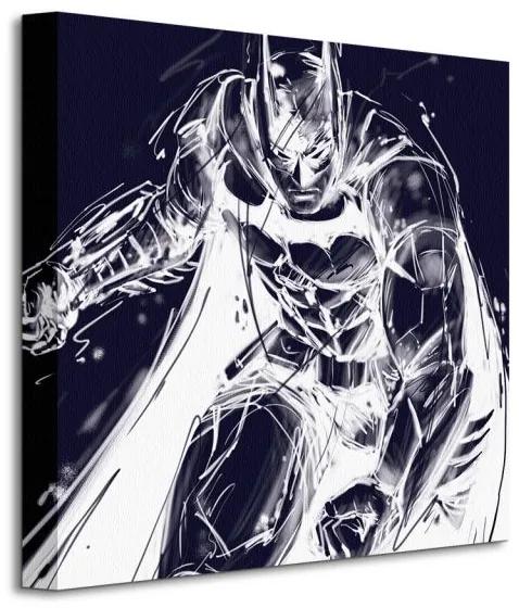 Art Group Obraz na plátně DC Comics Batman Arkham Knight (Stance) 40x40cm
