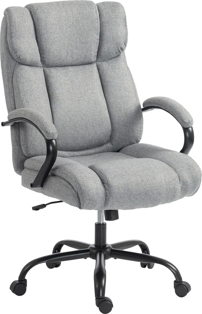 Kancelářská židle Vinsetto Kancelářská židle Herní židle Otočná židle Houpací funkce Silná čalouněná ergonomická židle Nosnost 220 kg