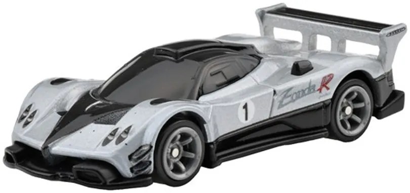 Hw prémiové auta velikáni pagani zonda r, mattel hkc42