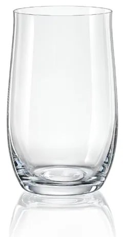 Crystalex - Bohemia Crystal Sklenice na nealko Angela 380 ml, 6 ks