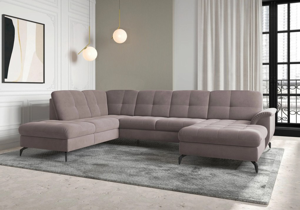 XXXLutz SEDACÍ SOUPRAVA, textil, šedohnědá Sit & More - Sedací soupravy - 00014401334R