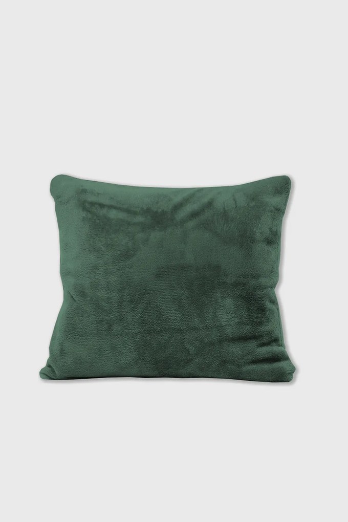 Povlak na polštářek Soft tmavě zelený zelená 40x40 cm