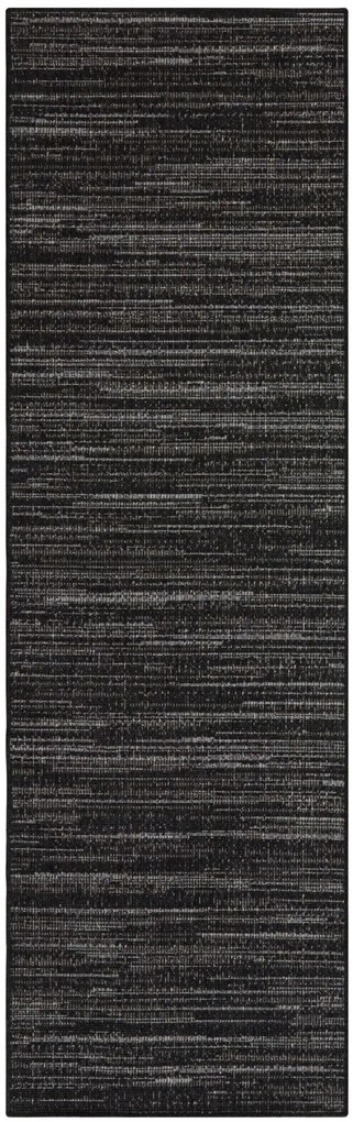 ELLE Decoration koberce Kusový koberec Gemini 105549 Night Silver z kolekce Elle – na ven i na doma - 80x250 cm