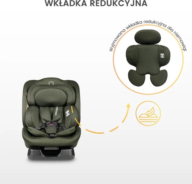 CARETERO autosedačka MUNDI I-SIZE GREY (40-150 cm)