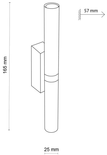 LED Nástěnné svítidlo LAGOS 2xG9/3W/230V černá/zlatá