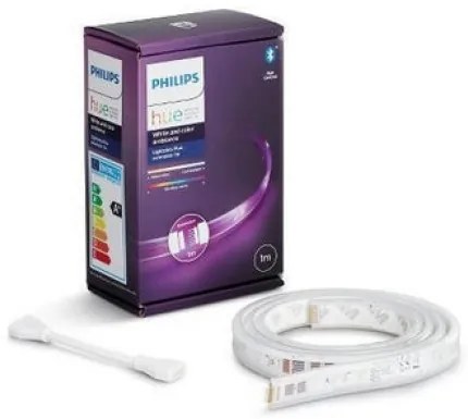 Philips Hue LED prodlužovací pásek 1m White and Color Ambiance Lightstrips Plus Bluetooth 8718699703448 11W 2000-6500K RGB