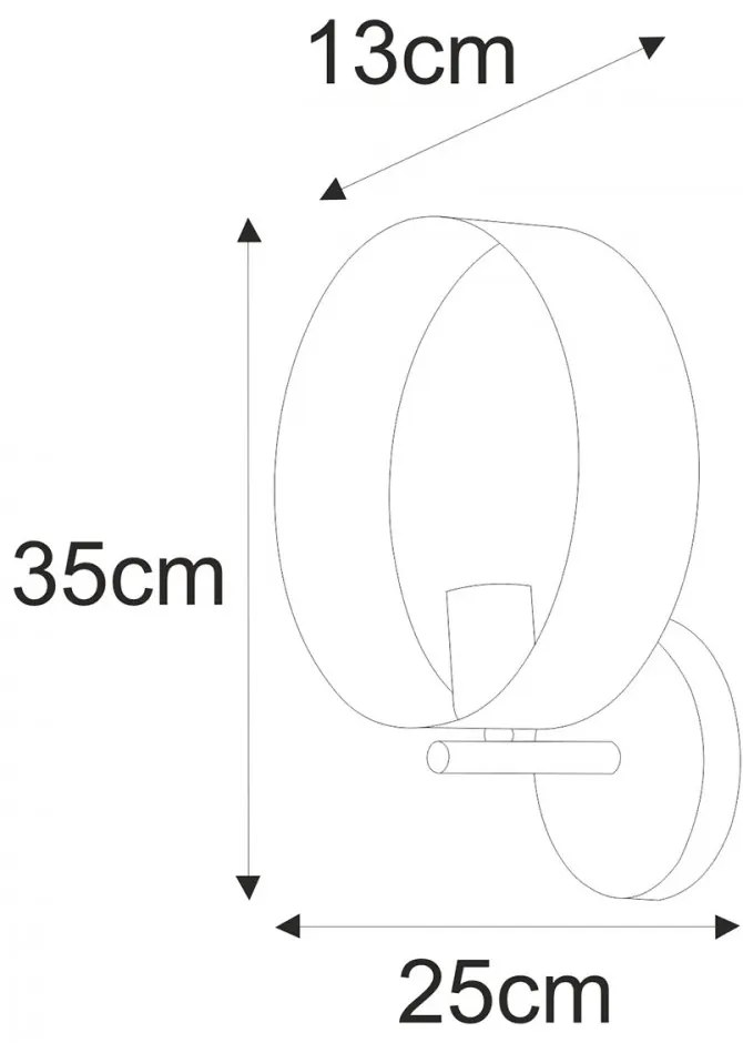 Nástěnné svítidlo K-4978 z řady EMI