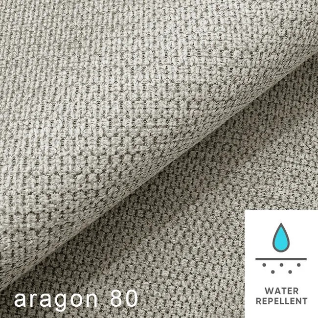Taburet BASTON | 100x60 cm | úložný prostor | aragon 80 šedá | FUNKČNÍ TKANINA