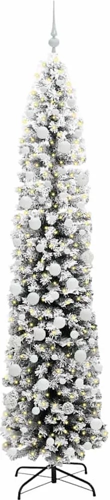Umělý vánoční stromeček Zelená 210 cm PVC, ocel a plast 3395034