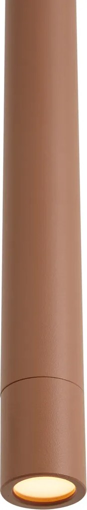 Moderní závěsná lampa Mocha s integrovanou stropní deskou - Chuba