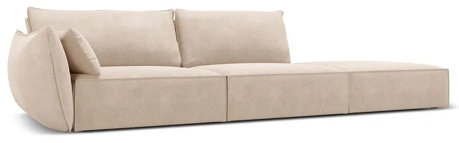 Béžová lenoška (levý roh) Vanda – Mazzini Sofas