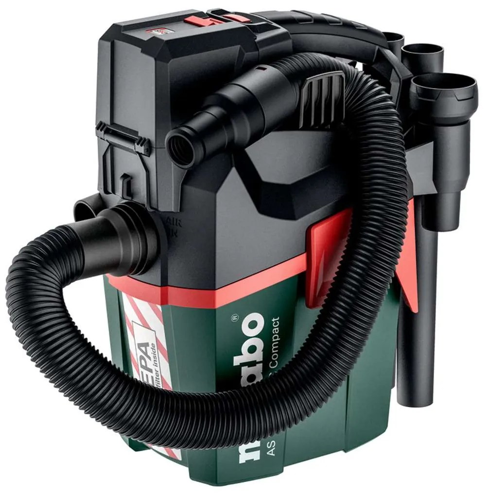 Metabo - 18V AKU průmyslový vysavač, objem 6 l, bez baterie a nabíječky 602029850