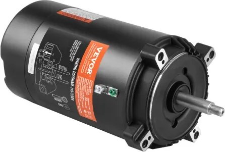 0,75 kW motor bazénového čerpadla 115/230 V 9,8/4,9 A 56J 3450RPM 90μF/250 V