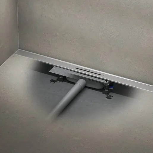Kaldewei Flowline Zero set sprchový žlab 90 cm nerez nerezová ocel a odtoková souprava 940000010930+687744800000 KALDEWEISET9