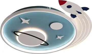 Brilagi -LED Dětské stropní svítidlo STARSHIP LED/64W/230V 3000/4500/6000K modrá