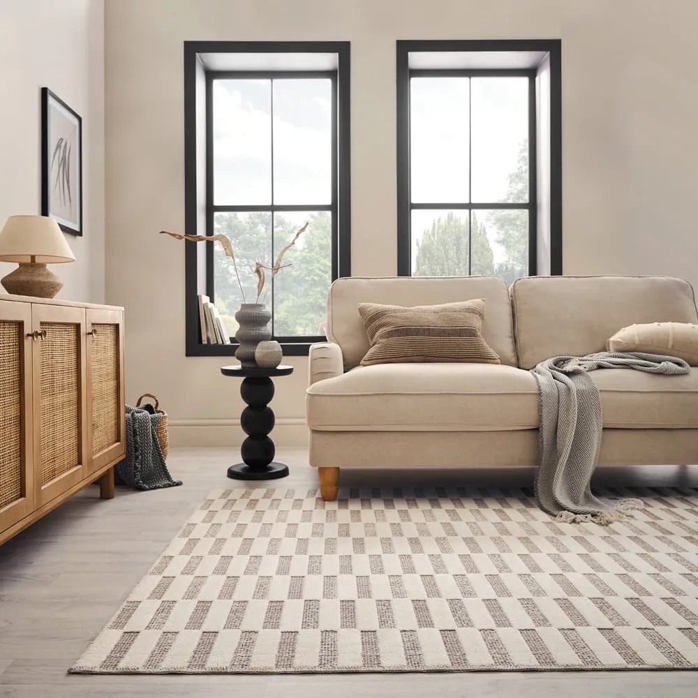 Šedobéžový pratelný koberec 155x230 cm Marlowe – Flair Rugs