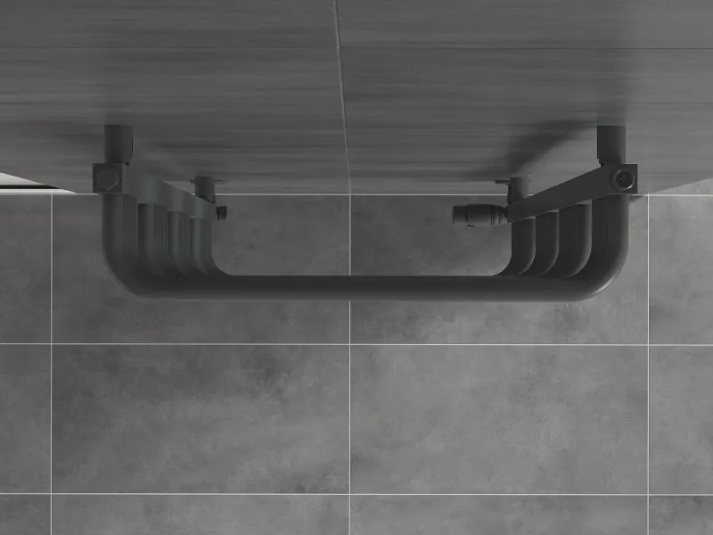 Mexen Apollo, topné těleso 1210 x 550 mm, 638 W, antracitová, W117-1210-550-00-66