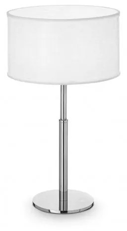 Stolní lampa Ideal lux 143187 WOODY TL1 BIANCO 1xG9 40W chrom Lampy a lampičky na noční stolek