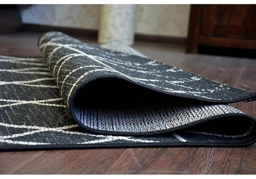 Kusový koberec Taros černý 240x330cm
