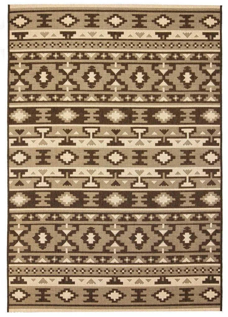 Venkovní/vnitřní kusový koberec - etnický | 80x150 cm
