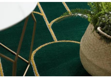 koberec EMERALD výhradní 1021 glamour, stylový art deco, lahvově zel velikost 180x270 cm | krásné koberce cz
